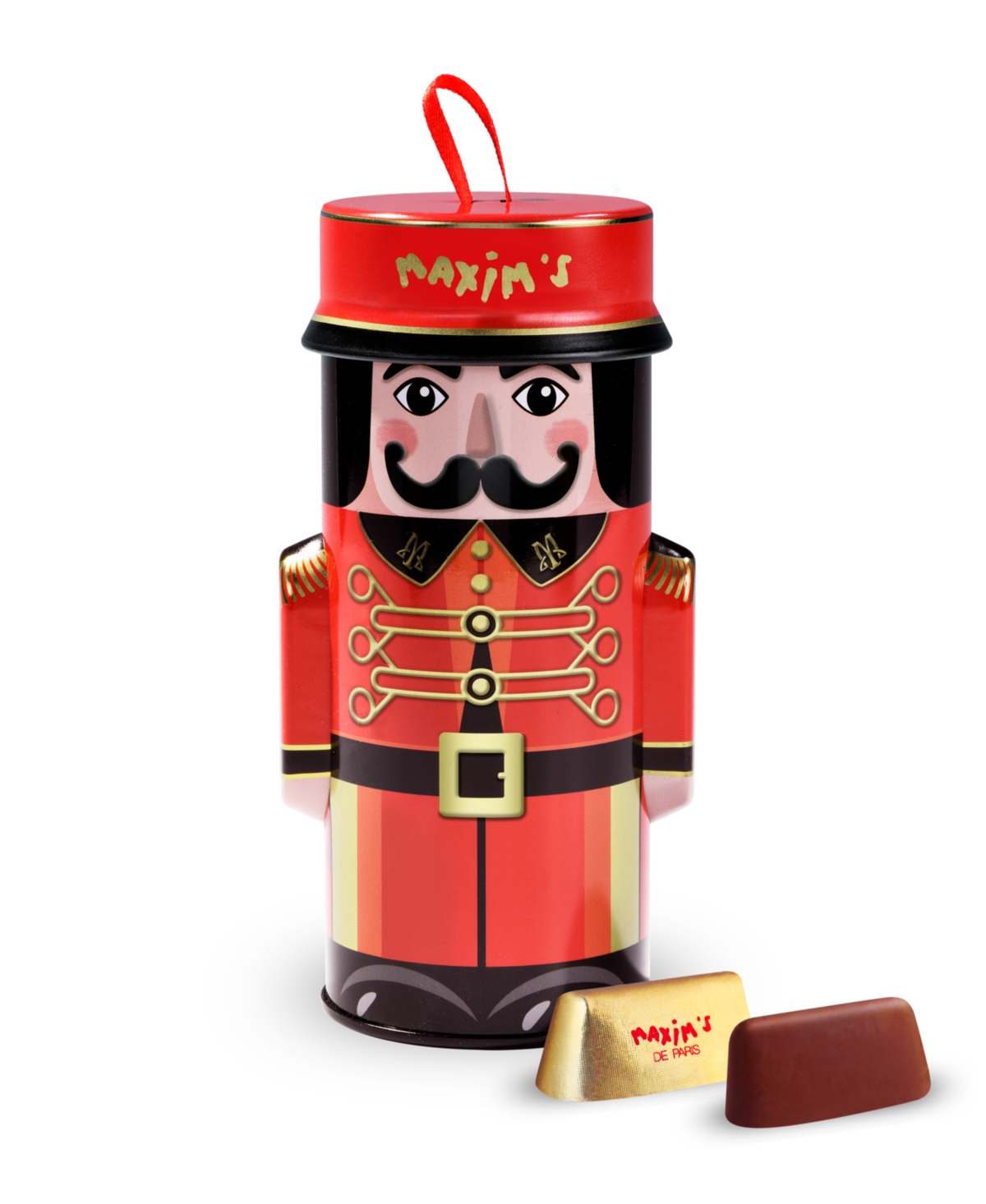 Click here for Maxims De Paris Milk Dark Chocolate in Metal Bell... prices