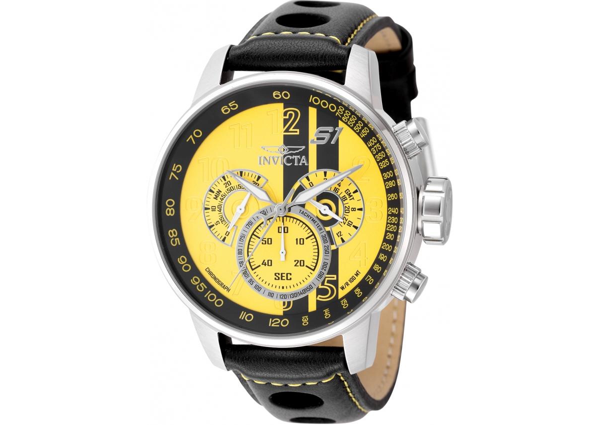Click here for Invicta Mens 48616 S1 Rally Quartz VD54 Yellow  Bl... prices