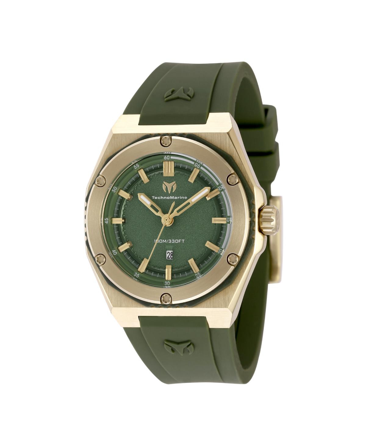 Click here for Technomarine Womens Tm-416083 Coral Quartz Olive G... prices