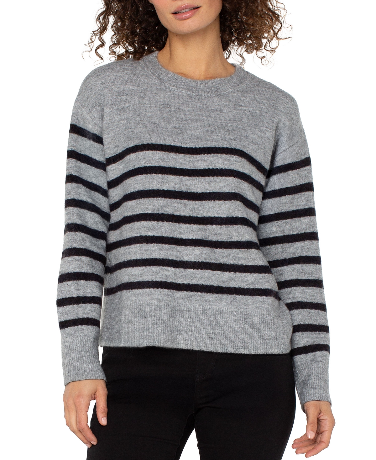 Click here for Liverpool Los Angeles Petite Long Sleeve Crew Neck... prices