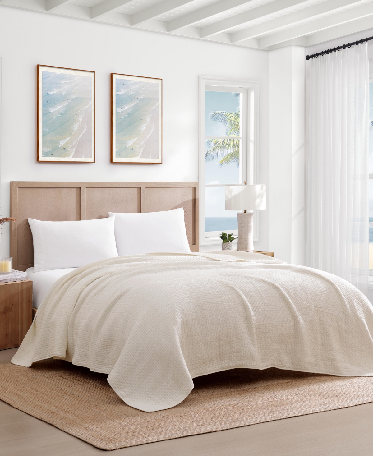 Click here for Tommy Bahama Ventura Matelasse Quilt  Full/Queen -... prices