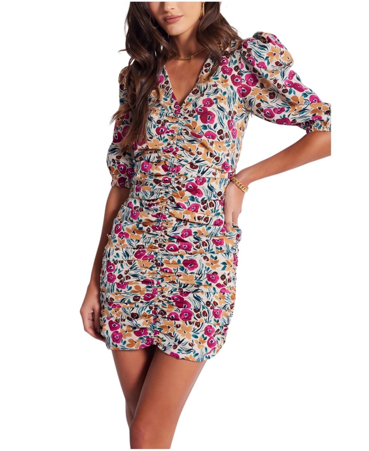 Click here for Bishop + Young Womens Bishop + Young Carly Ruched... prices