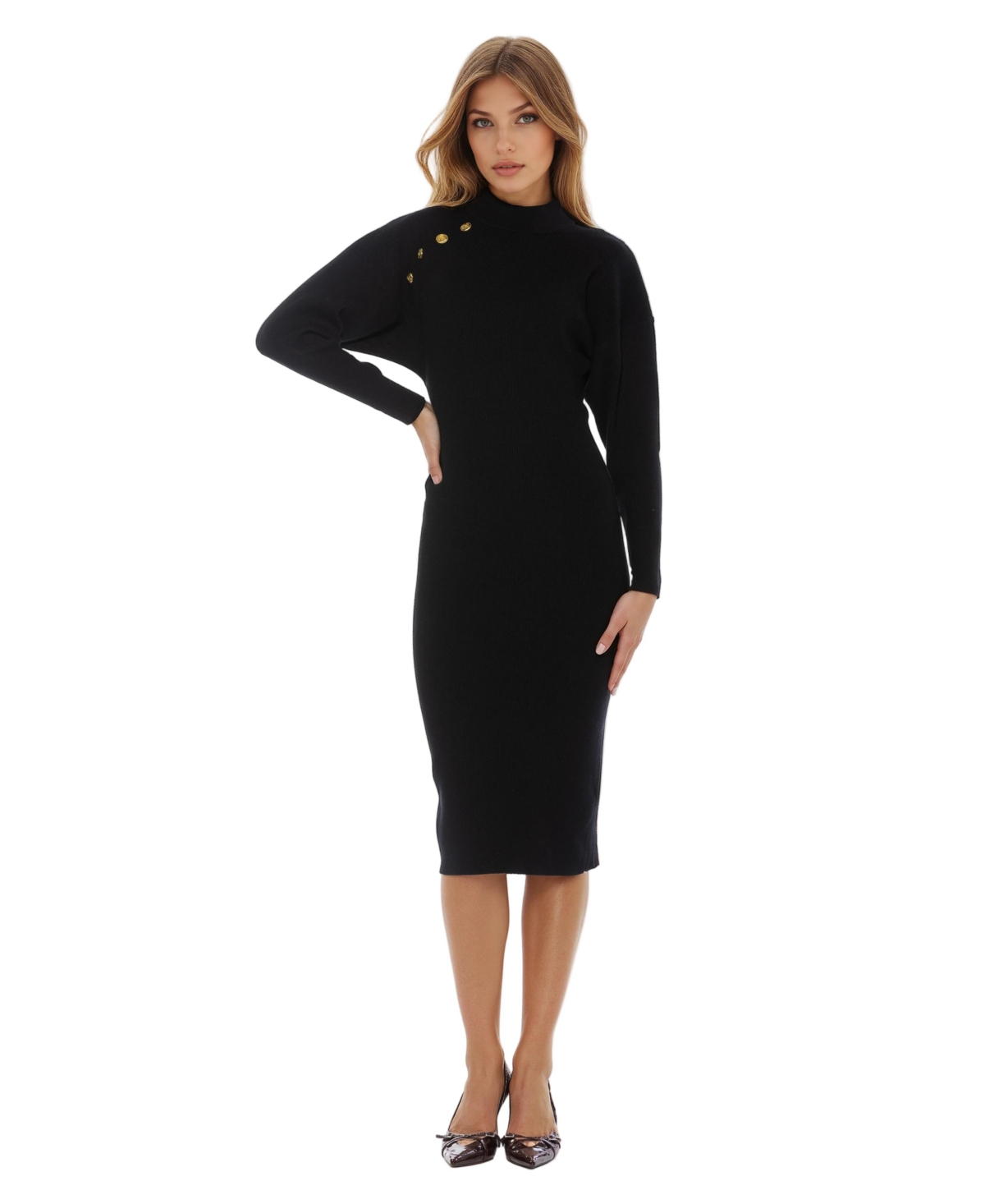 Click here for Alexia Admor Womens Indigo Dress - Black prices