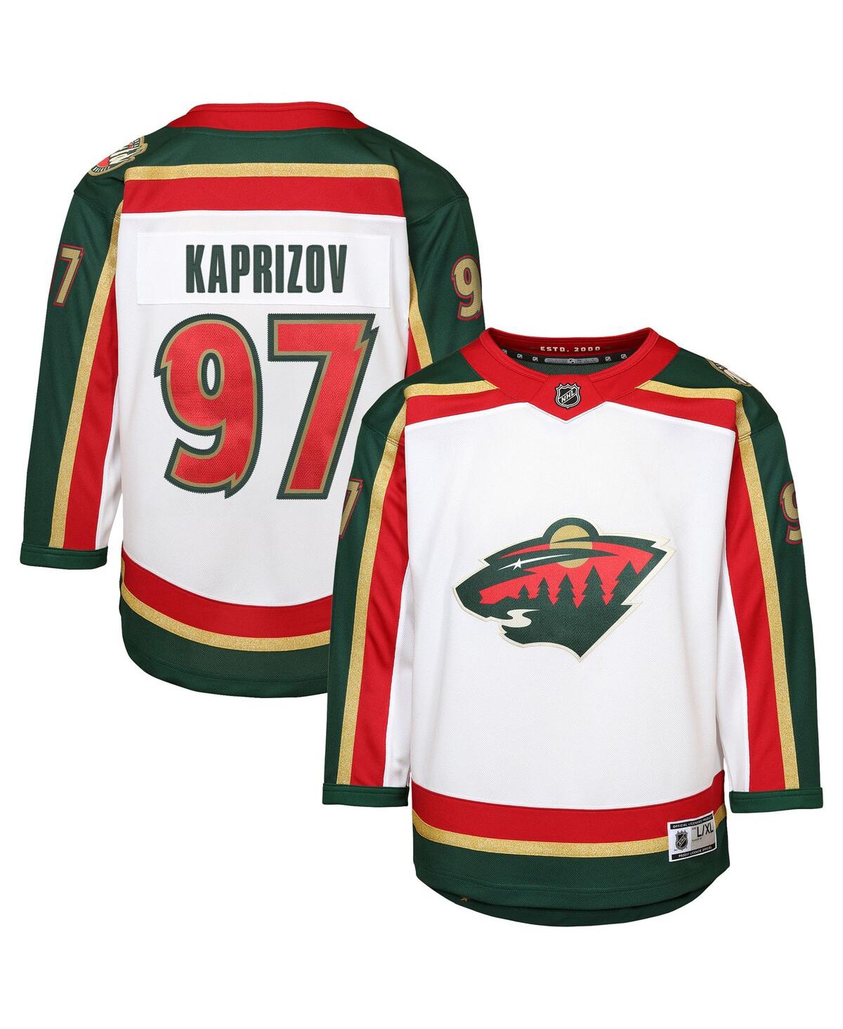 Click here for Outerstuff Big Boys and Girls Kirill Kaprizov Whit... prices