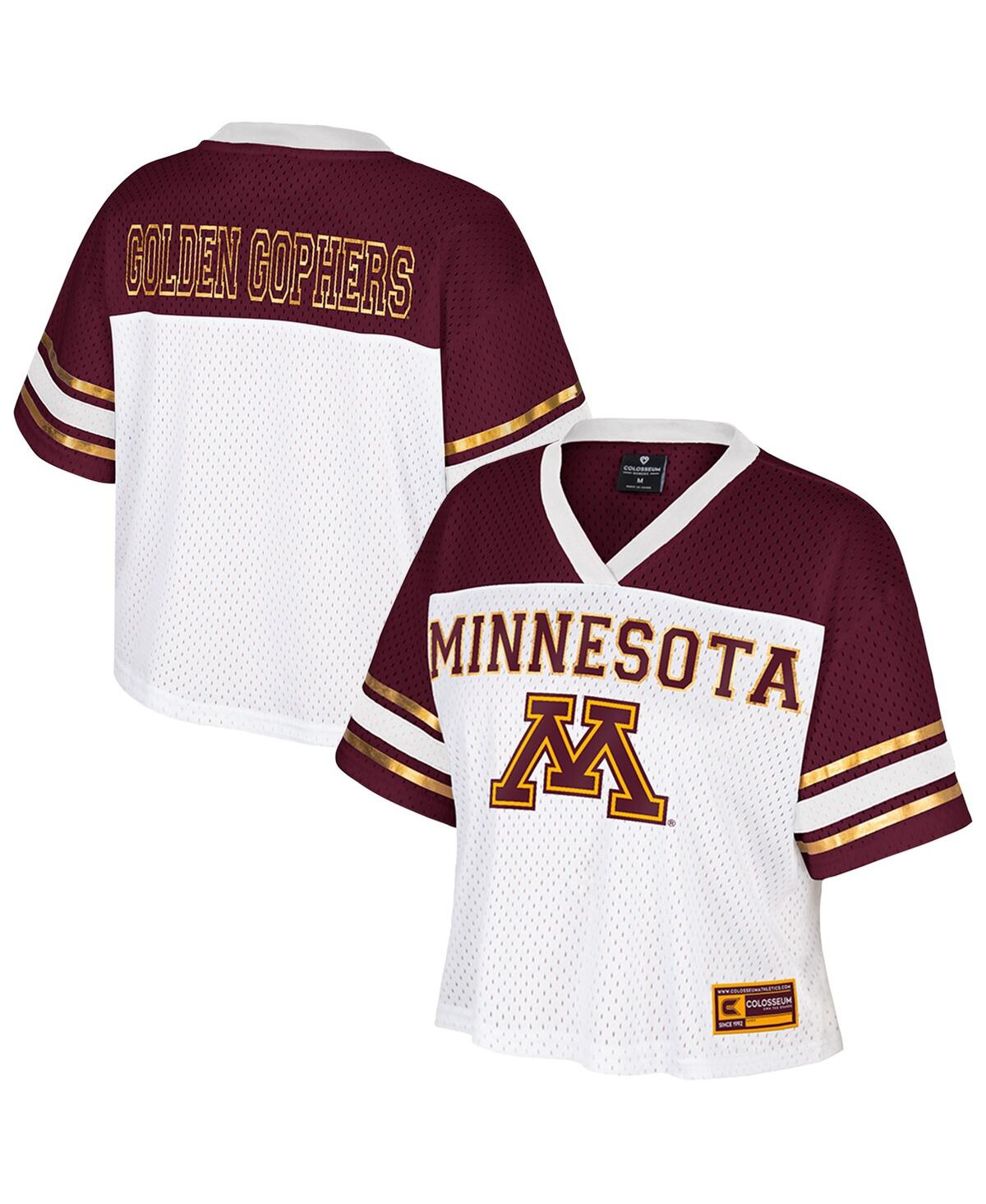 Click here for Colosseum Womens White Minnesota Golden Gophers Tr... prices