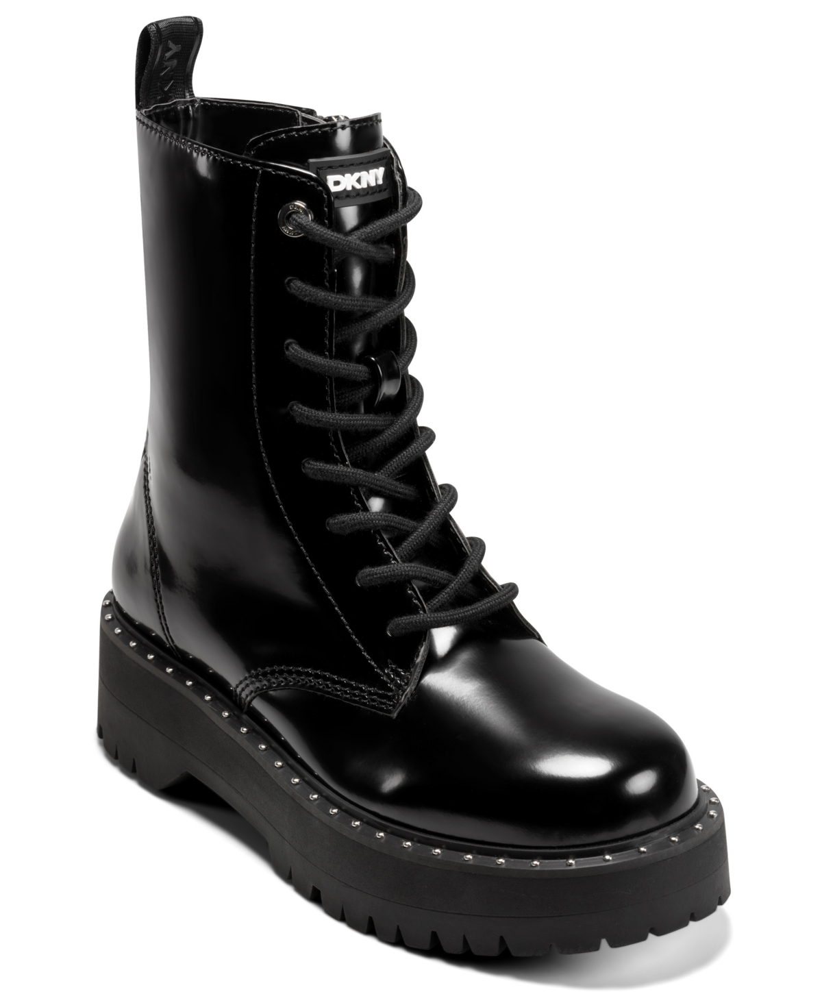 Click here for Dkny Batu Studs Booties - Black prices