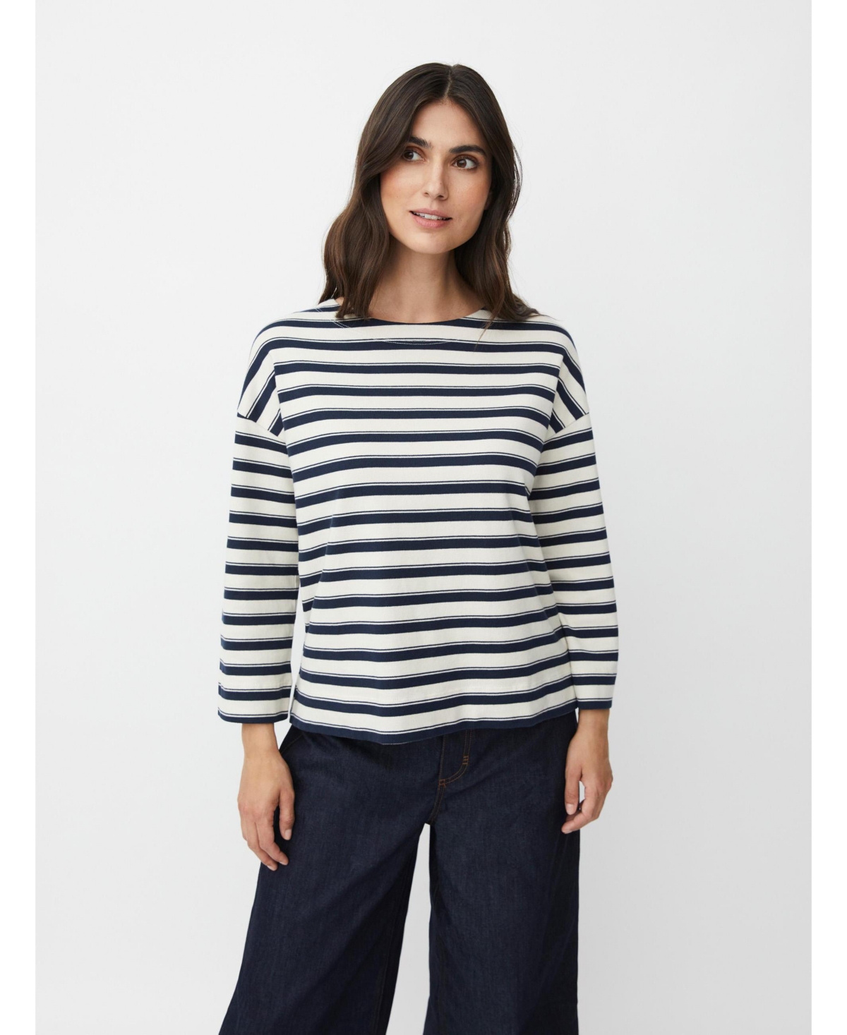 Click here for Masai Copenhagen Womens MaBeannie Top - Navy blaze... prices