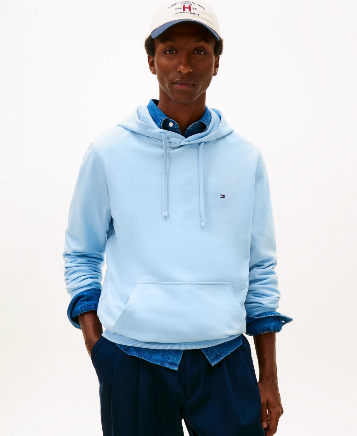 Click here for Tommy Hilfiger Mens Regular-Fit Essential Terry Ho... prices