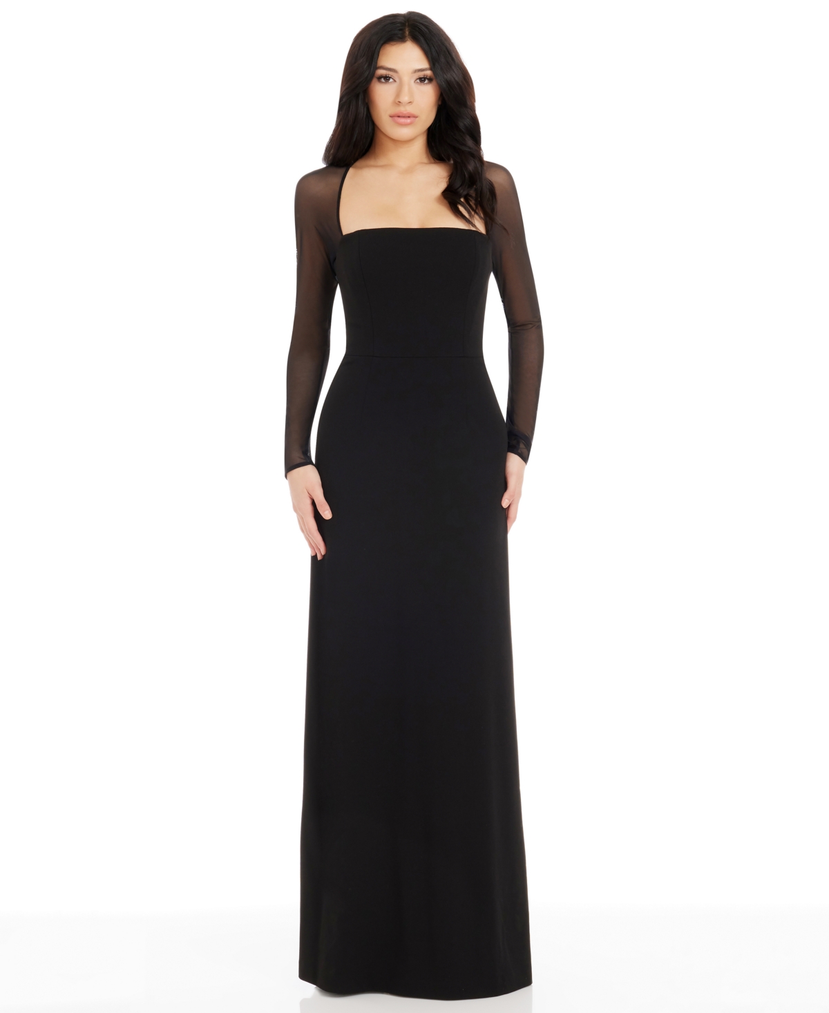 Click here for Dress the Population Womens Maxwell Square Neck Dr... prices