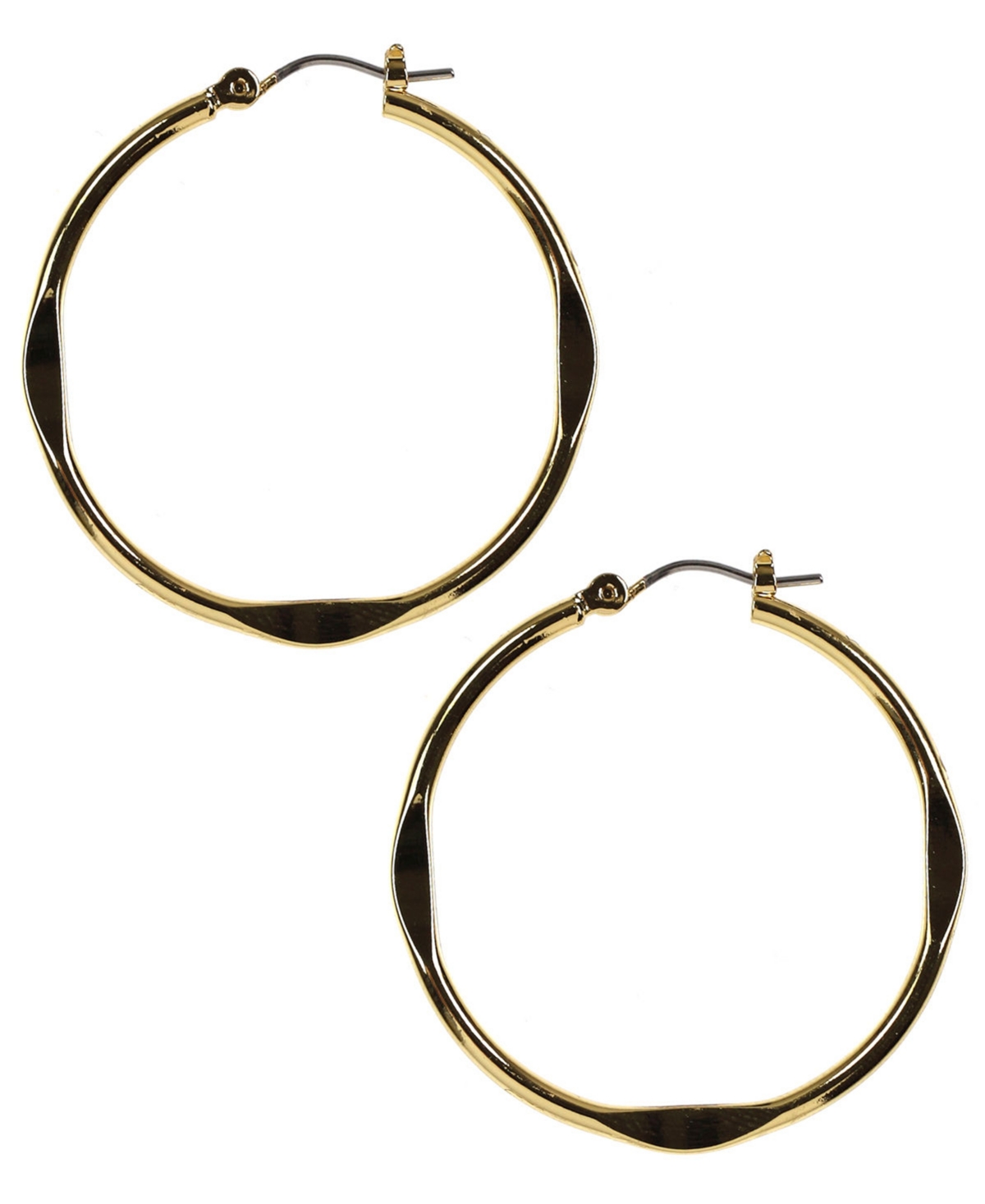 Click here for Nine West Gold-Tone Hoop Earrings - Gold prices