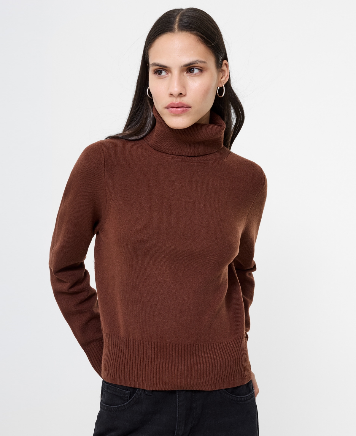 Click here for French Connection Womens Long Sleeve Sweater Top -... prices