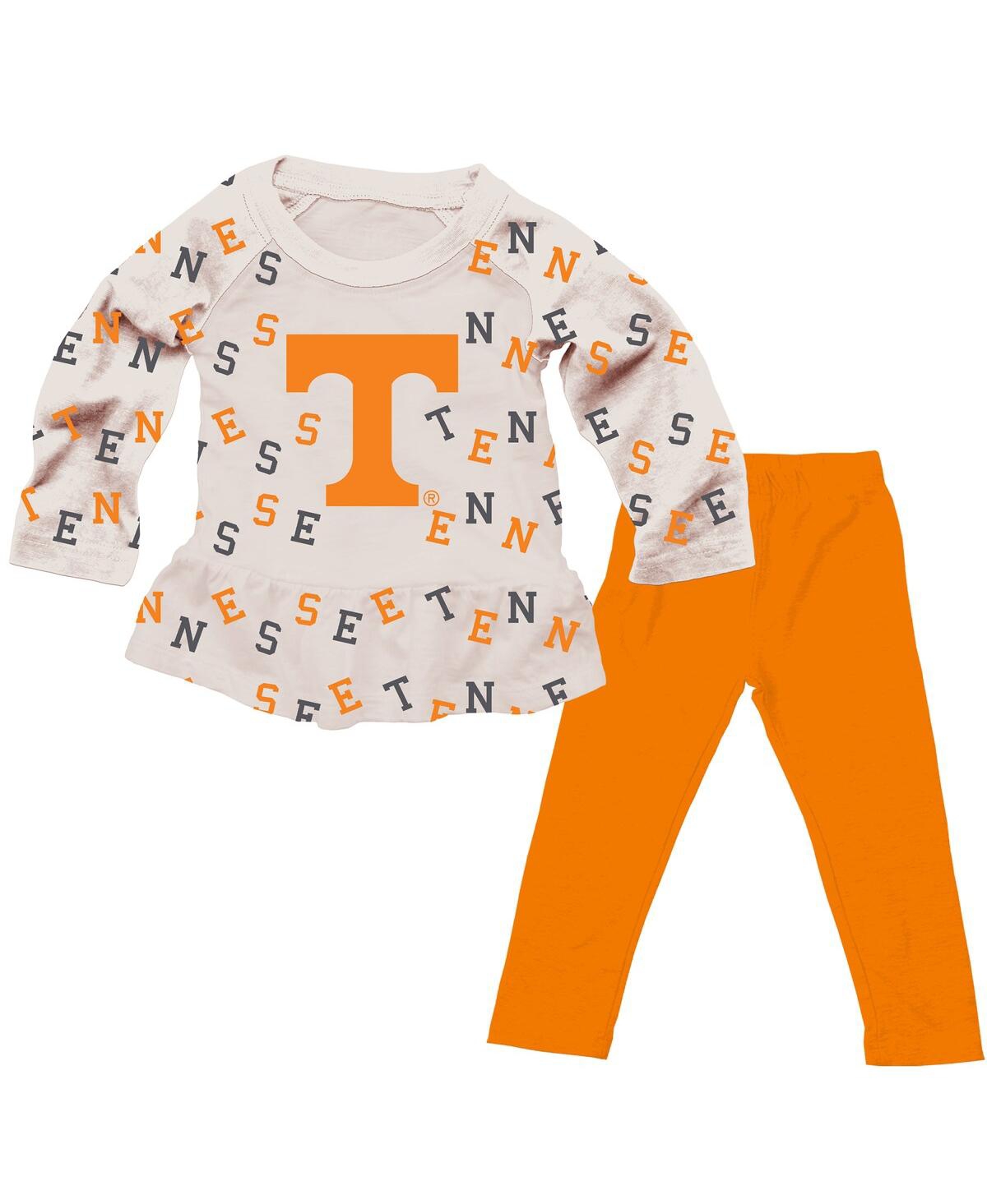 Click here for Wes & Willy Girls Toddler 2-Piece Oatmeal Tennesse... prices