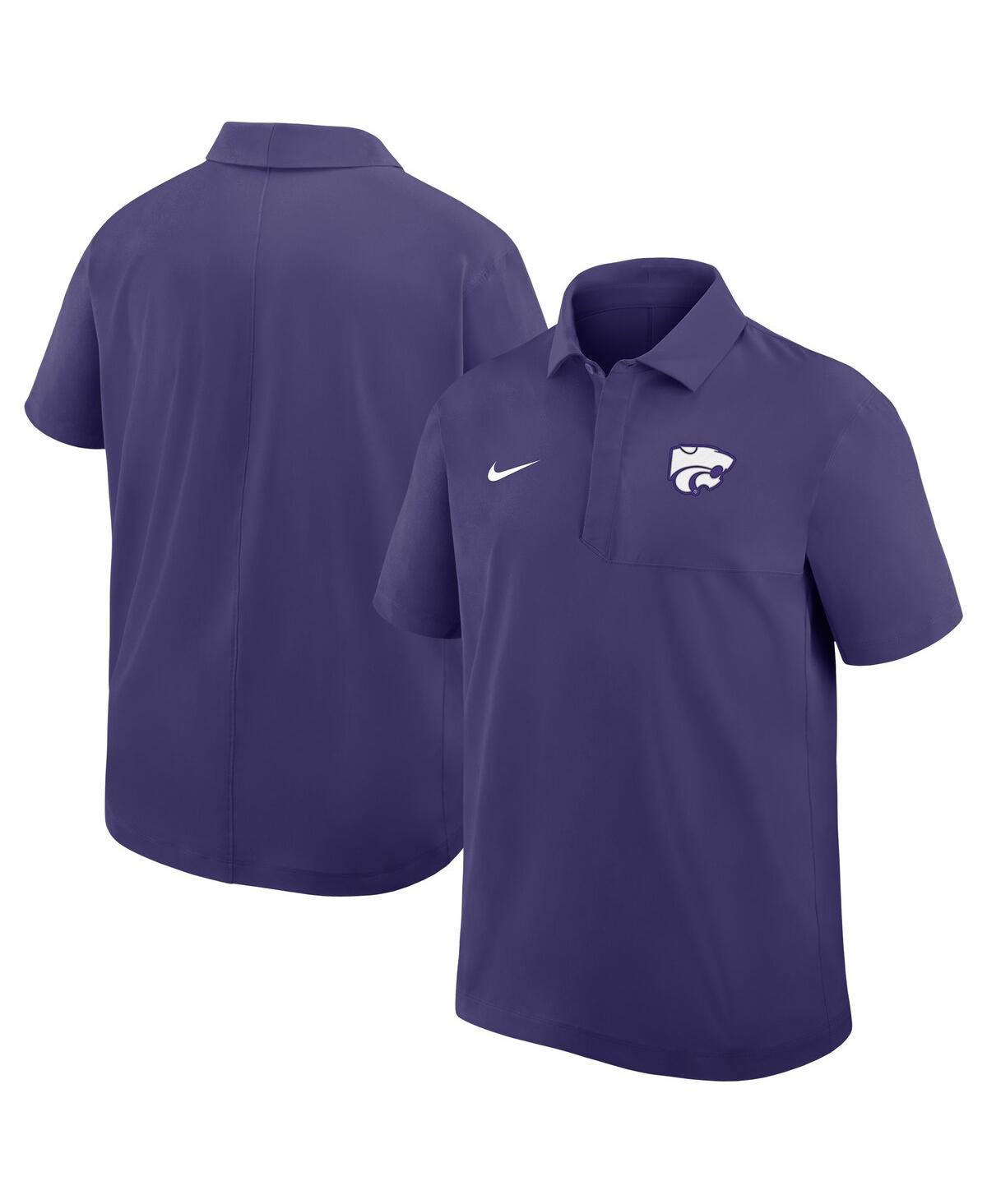 Click here for Nike Mens Purple Kansas State Wildcats Woven Polo... prices