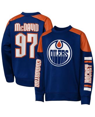 Outerstuff Big Boys and Girls Connor McDavid Royal Edmonton Oilers Best ...