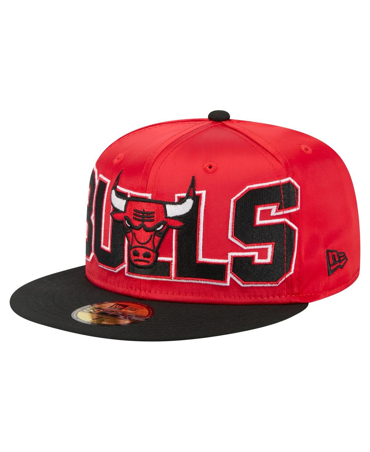 Click here for New Era Mens Red/Black Chicago Bulls Satin Two-Ton... prices