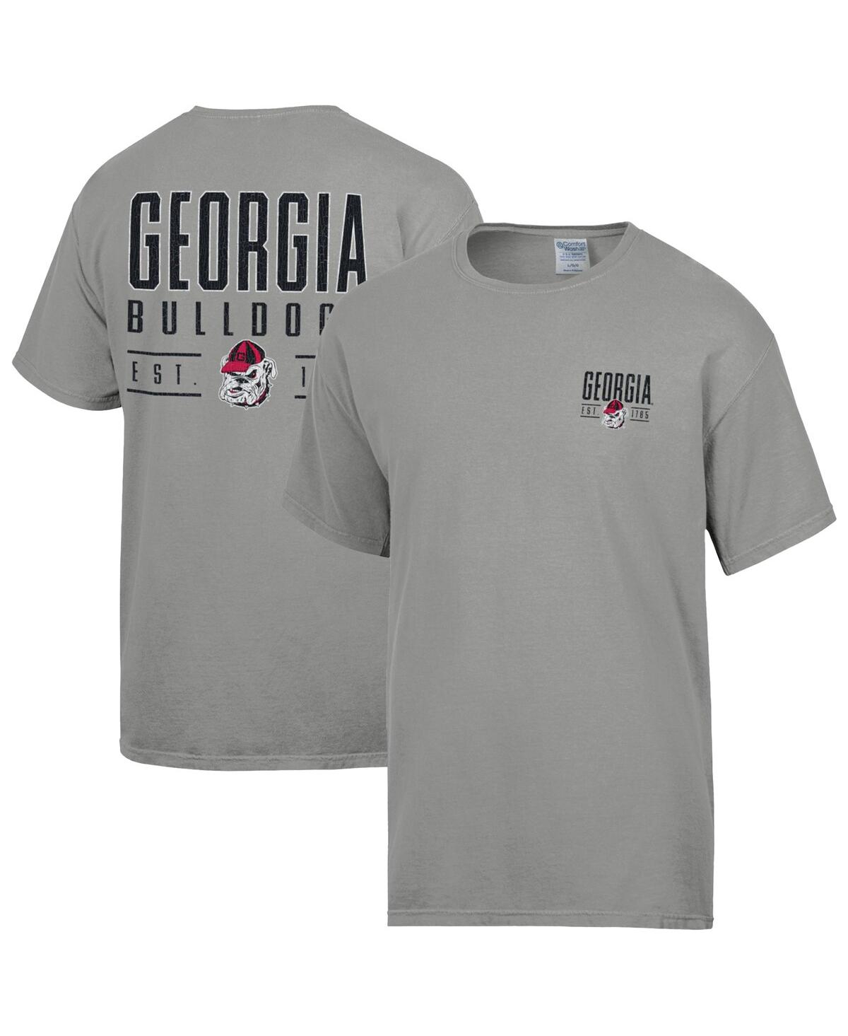 Click here for Comfortwash Mens Gray Georgia Bulldogs Big Name T-... prices