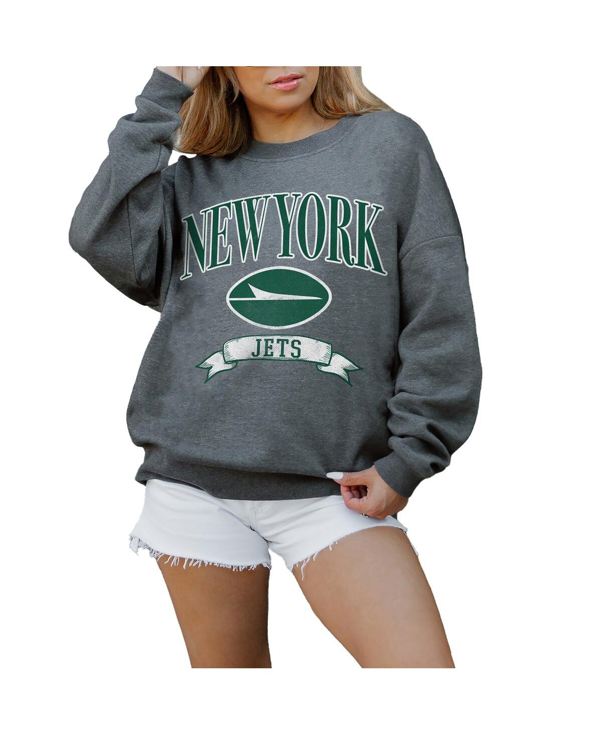 Click here for Gameday Couture Womens Charcoal New York Jets Over... prices