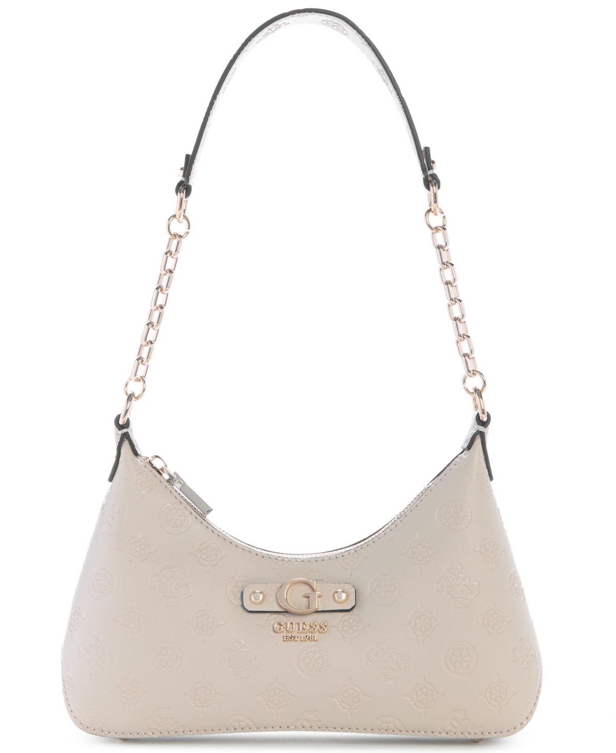 Click here for Guess Dita Shoulder Bag - Light Taupe Logo prices