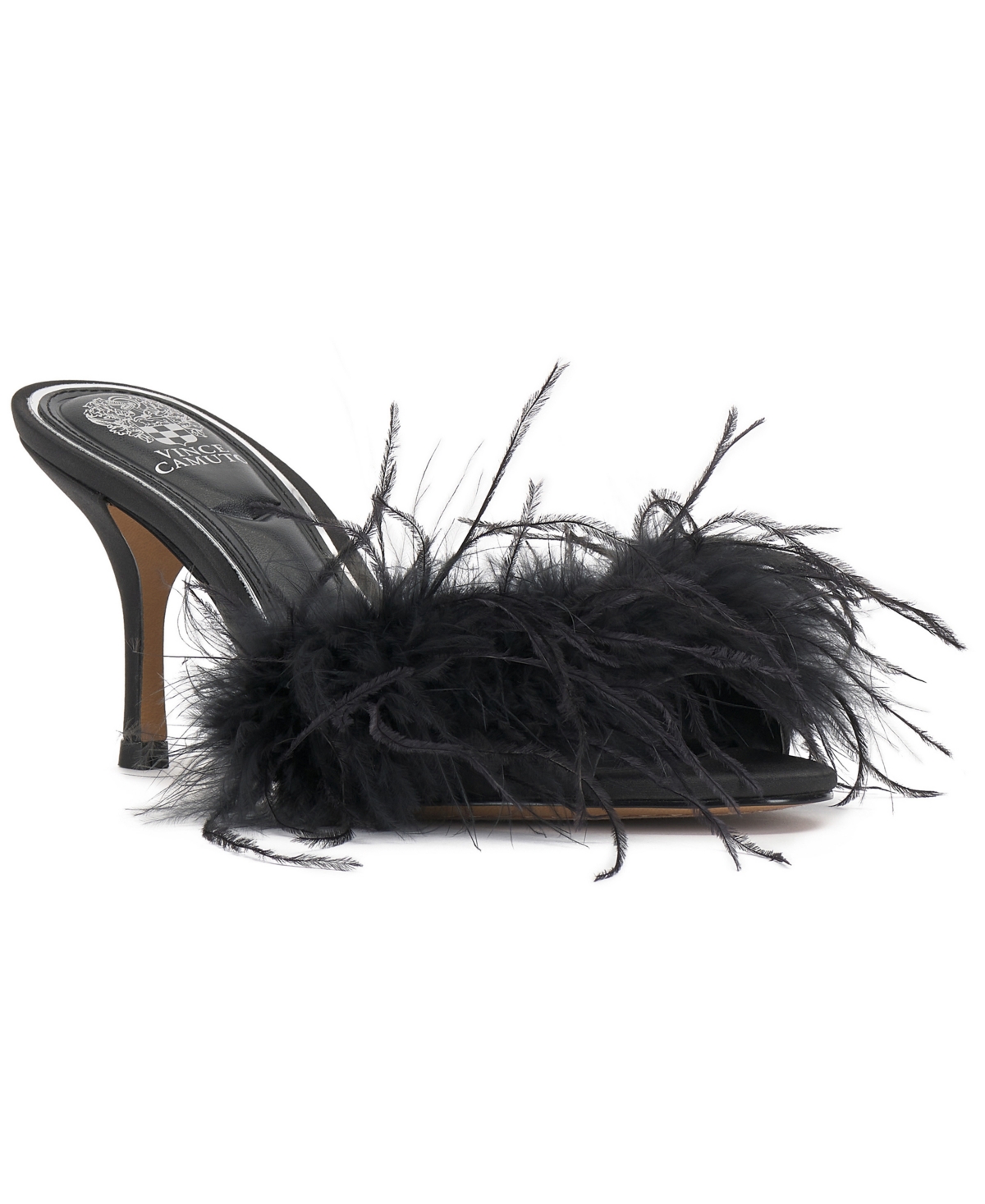 Click here for Vince Camuto Womens Paelly High-Heel Feathered Dre... prices