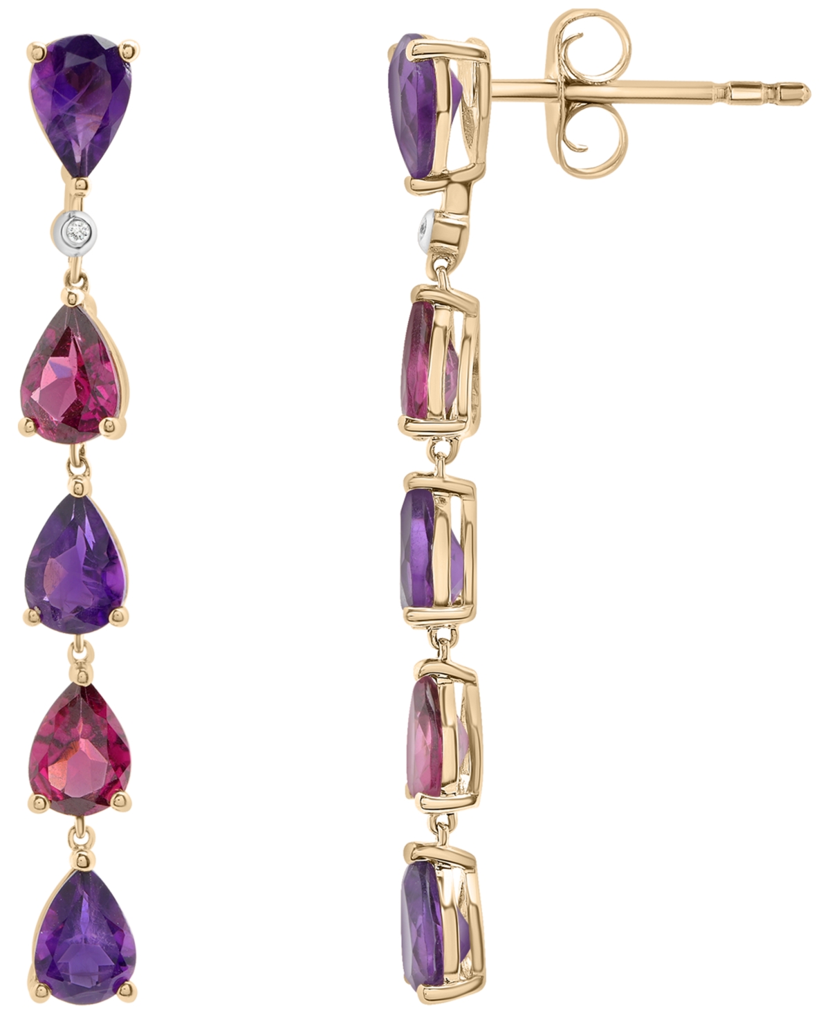Click here for Macys Amethyst (3-5/8 ct. t.w.) and Rhodolite (3-5... prices