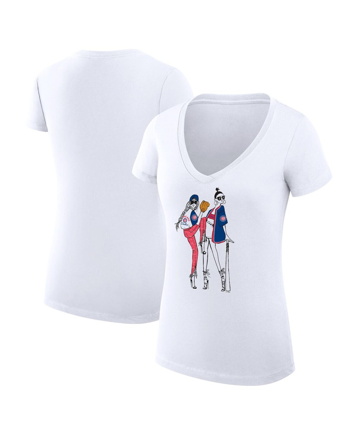Click here for G-iii 4Her by Carl Banks Womens White Chicago Cubs... prices