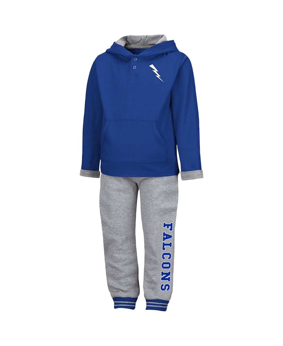 Click here for Colosseum Toddler 2-Piece Royal/Heather Gray Air F... prices