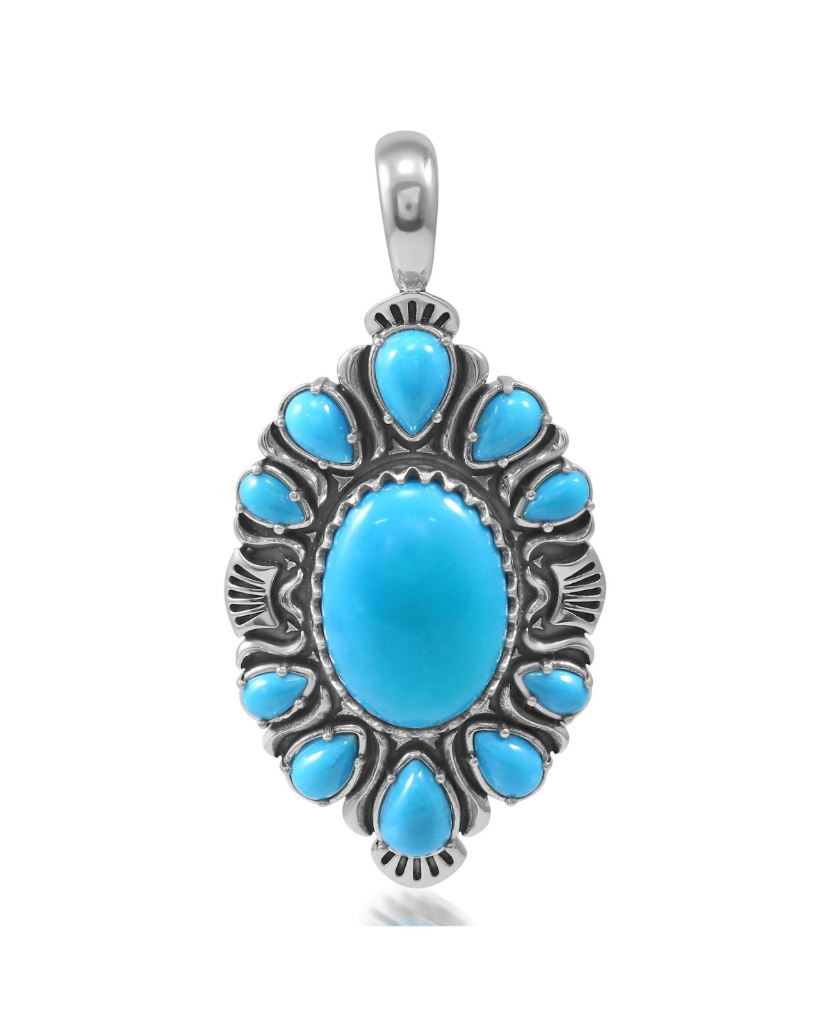 Click here for American West Jewelry Sterling Silver Kingman Turq... prices