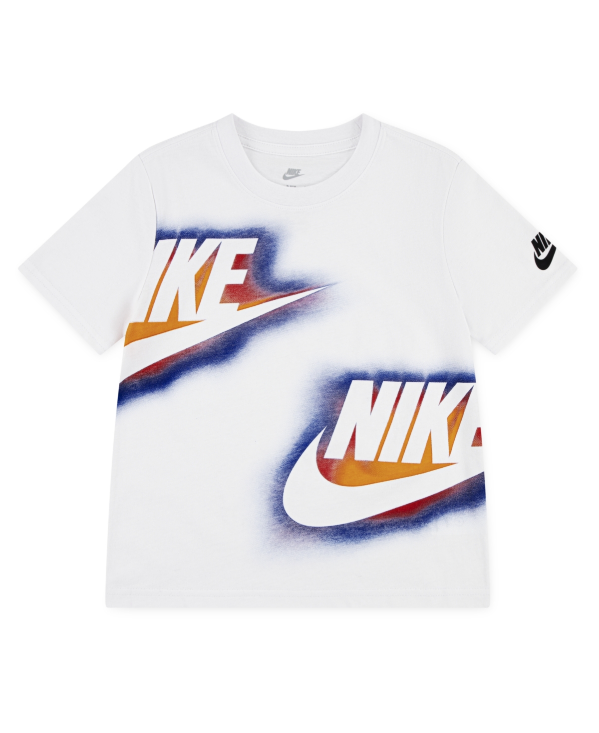 Click here for Nike Boys 2T-7 Glow With Me Crewneck T-Shirt - Whi... prices