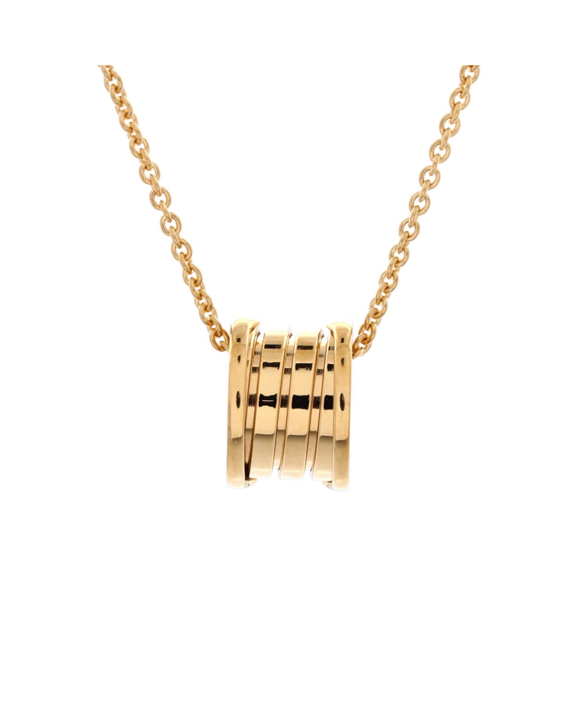 Click here for Pre-Owned Bvlgari B.Zero1 Pendant Necklace - 18k y... prices