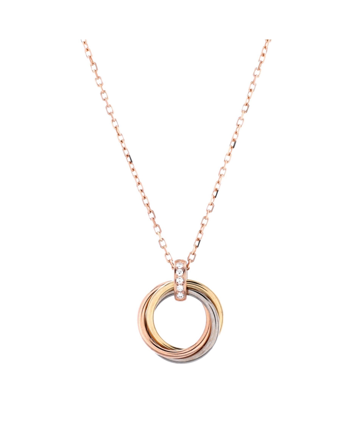Click here for Pre-Owned Cartier Trinity Pendant Necklace - 18k t... prices