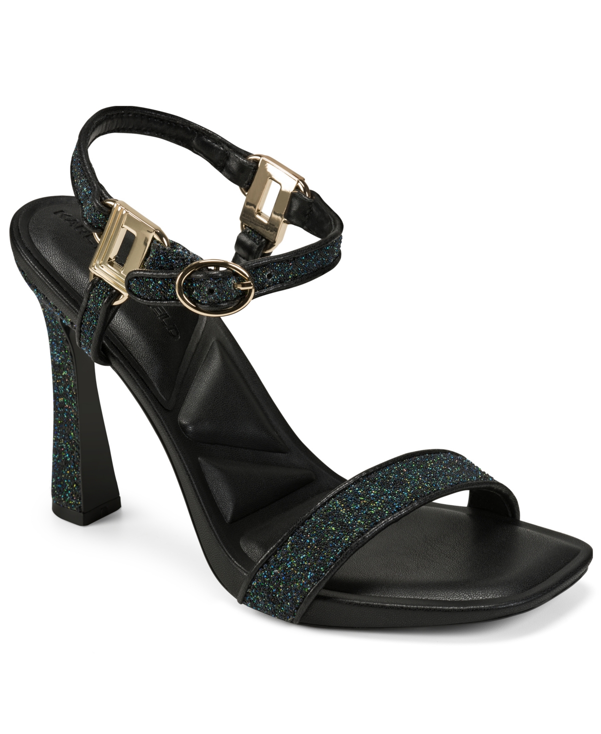 Click here for Karl Lagerfeld Paris Womens Cybil High-Heel Sandal... prices