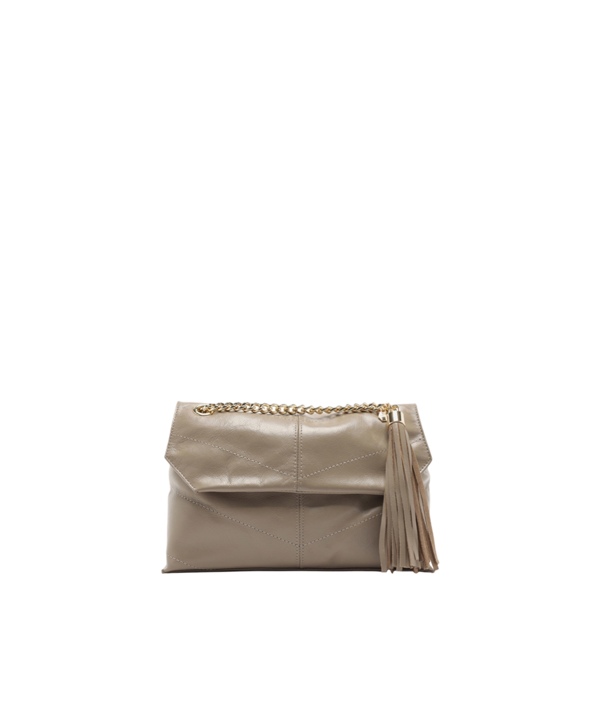 Click here for Arezzo Sonya Small Leather Crossbody Bag - Topo Gr... prices