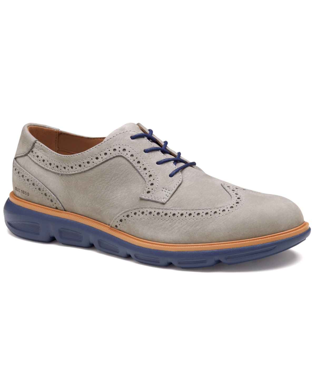 Click here for Johnston & Murphy Mens Larkin Wingtip Round Toe Sh... prices