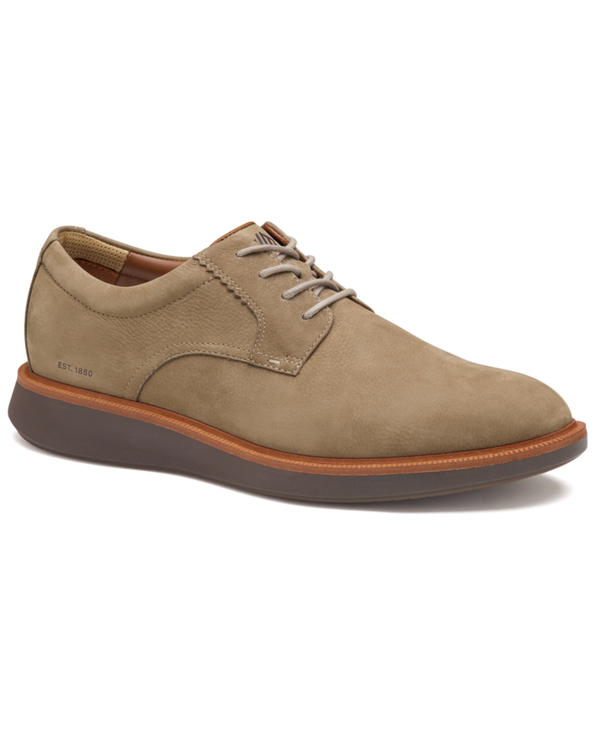 Click here for Johnston & Murphy Mens Parker Plain Toe Shoe - Tau... prices