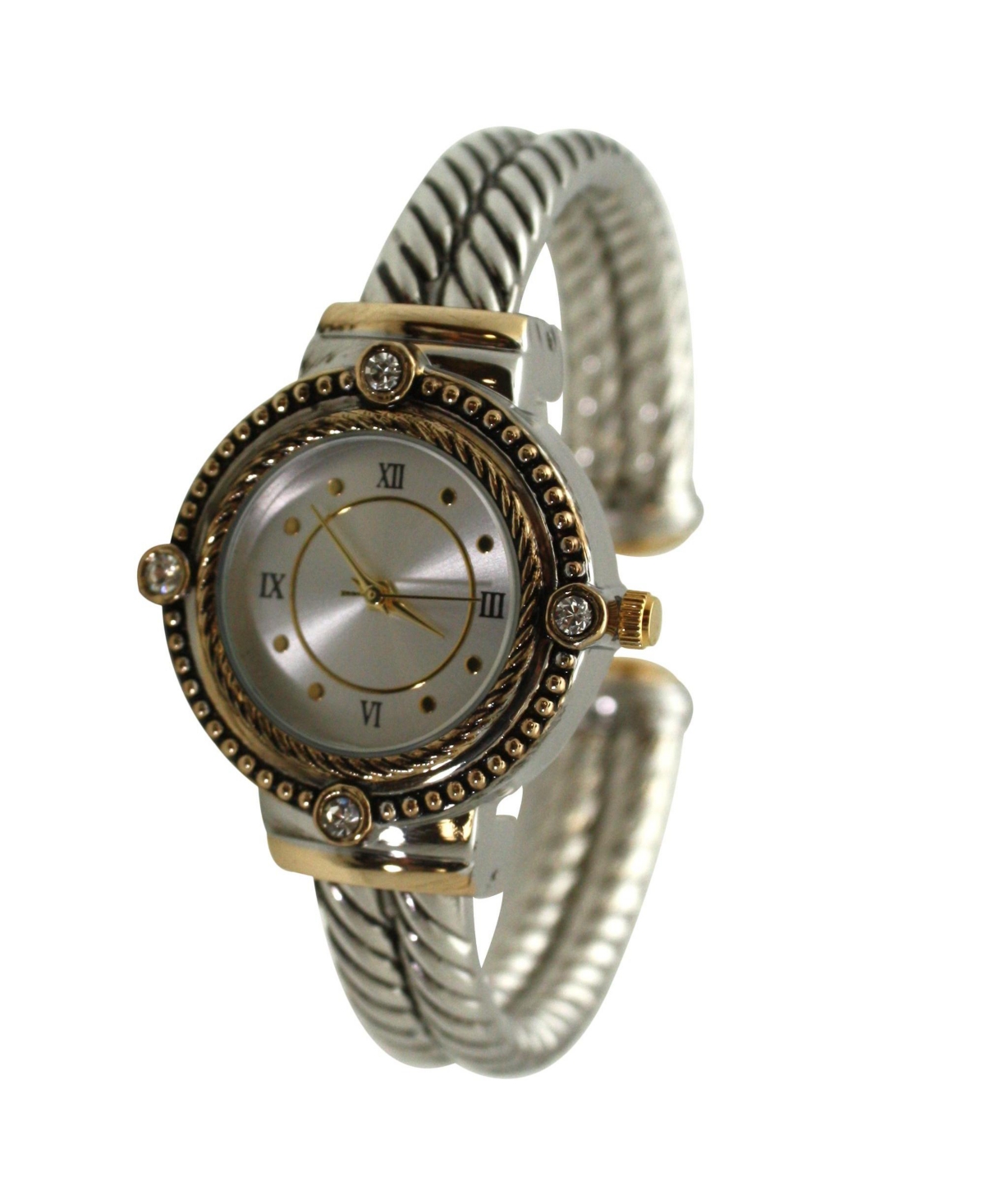 Click here for Olivia Pratt Two Tone Elegant Classy Roman Numeral... prices