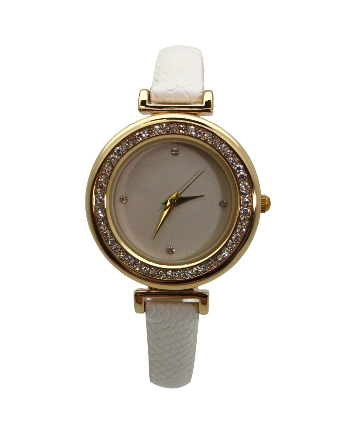 Click here for Olivia PrattWhite Faux Leather Solid Colors and Rh... prices