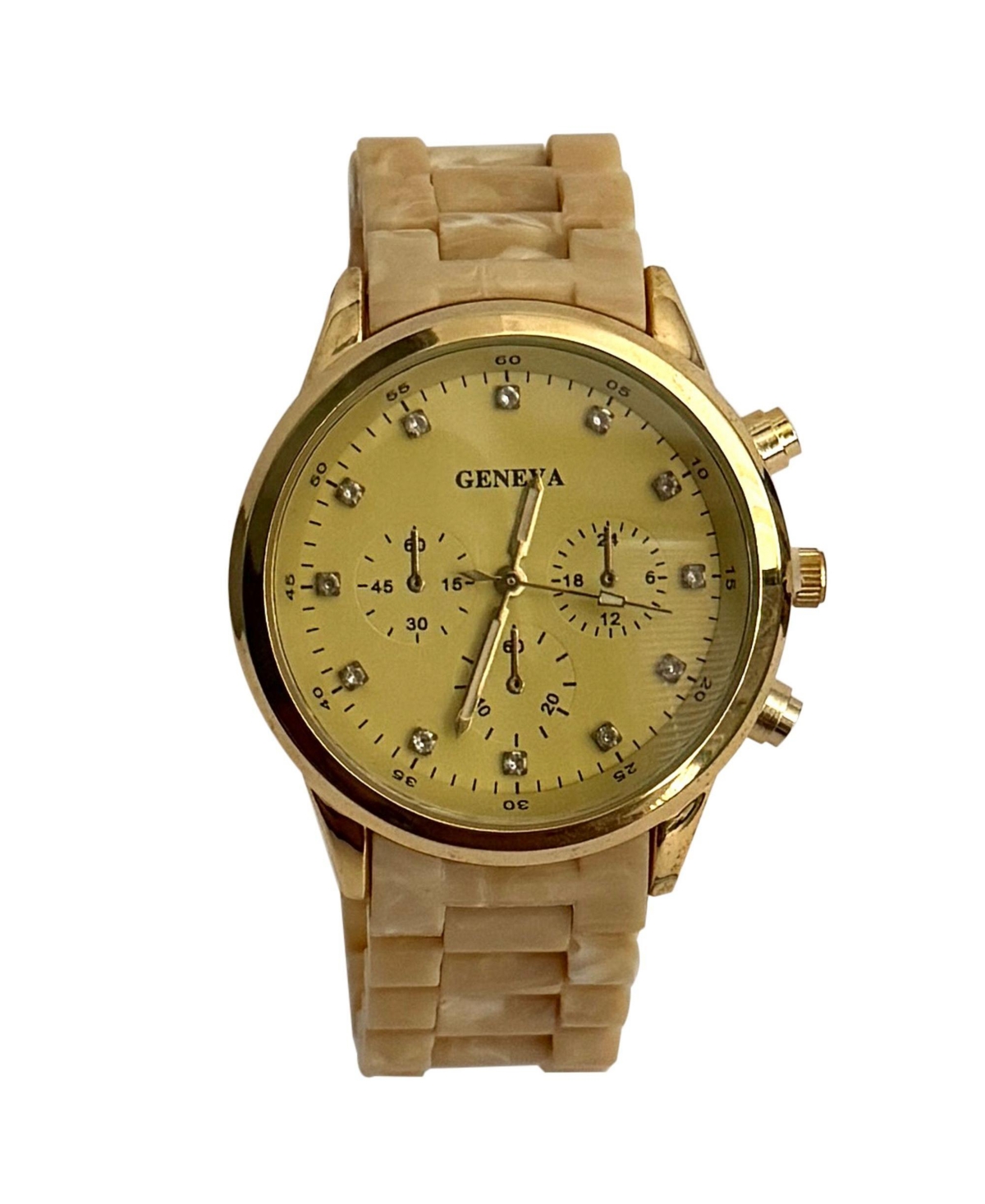 Click here for Olivia Pratt Beigee Bold Analog Women Watch - Beig... prices