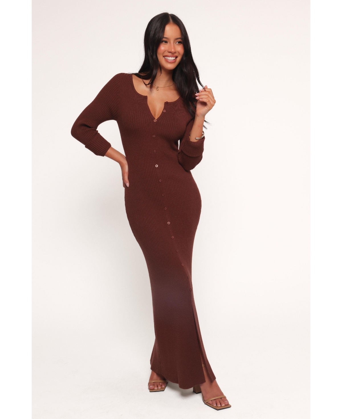 Click here for Petal and Pup Womens Marshall Button Through Knit... prices