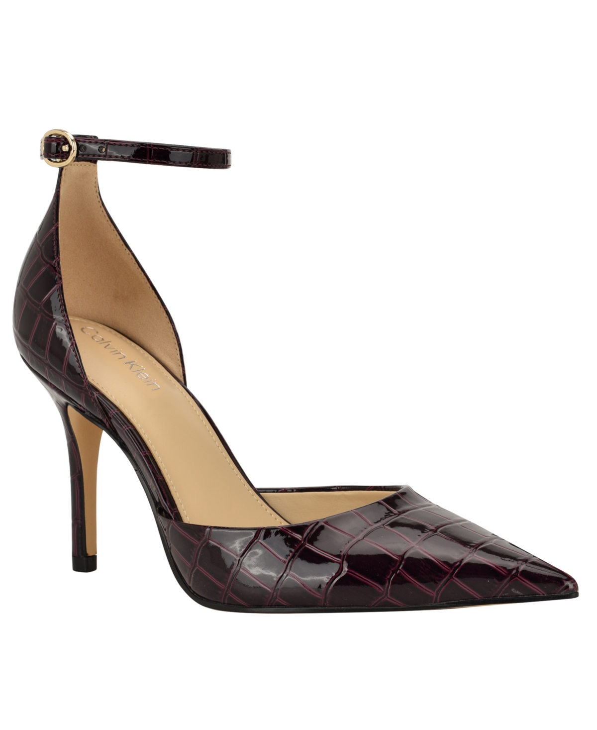 Click here for Calvin Klein Womens Olettia Ankle Strap Stiletto P... prices