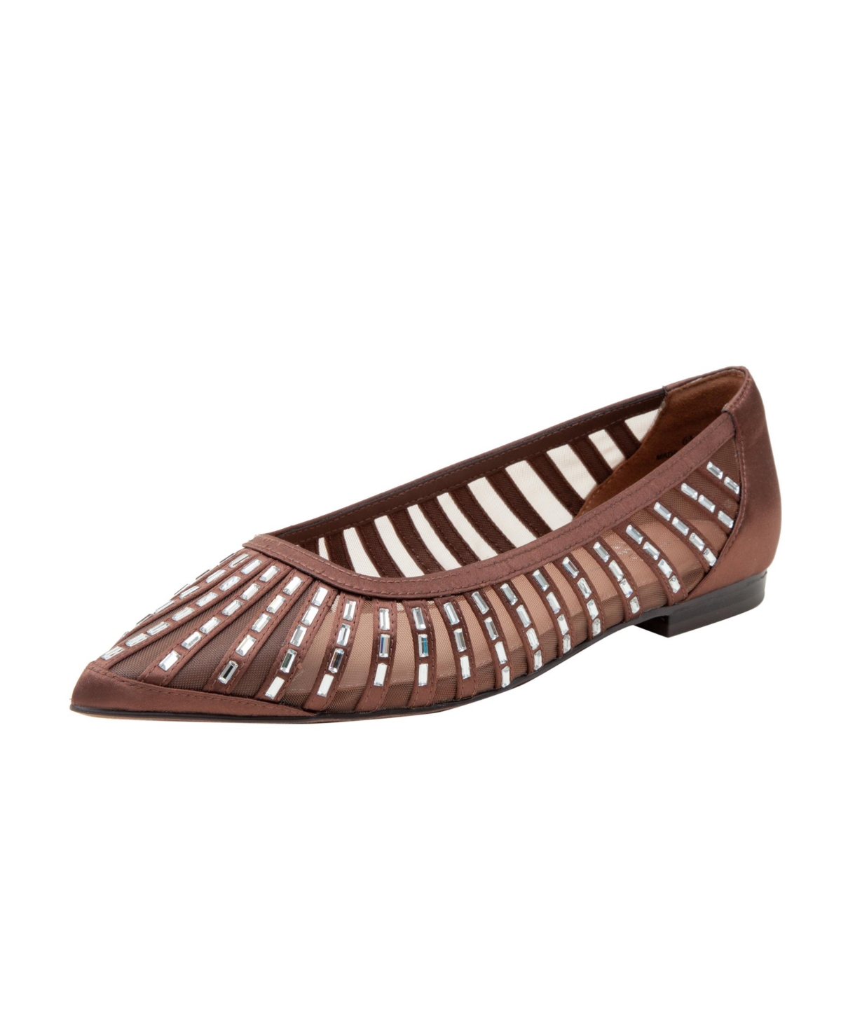 Click here for Linea Paolo Noelle Womens Pointed Toe Beaded Mesh... prices