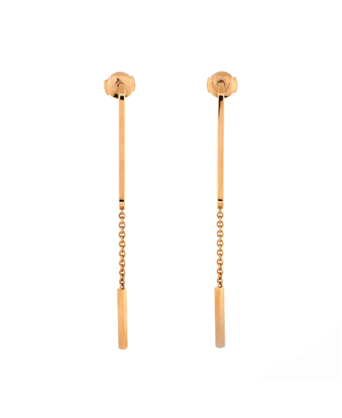 Click here for Pre-Owned HERMES Ever Chaine dAncre Dangling Earri... prices