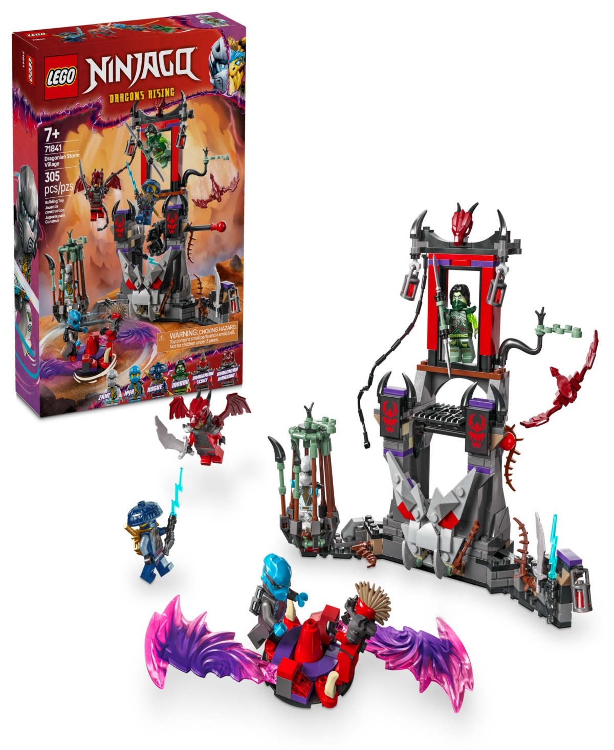 Click here for Lego Ninjago Dragonian Storm Village Toy Building... prices