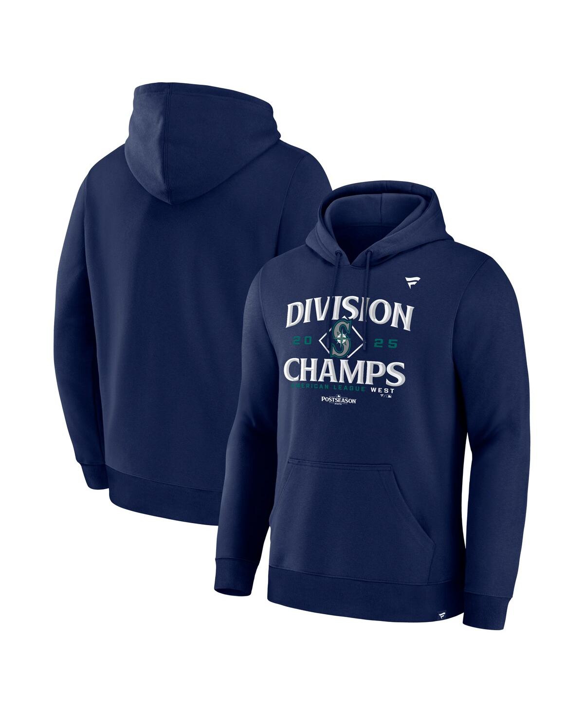 Click here for Fanatics Mens Navy Seattle Mariners 2025 Al West D... prices