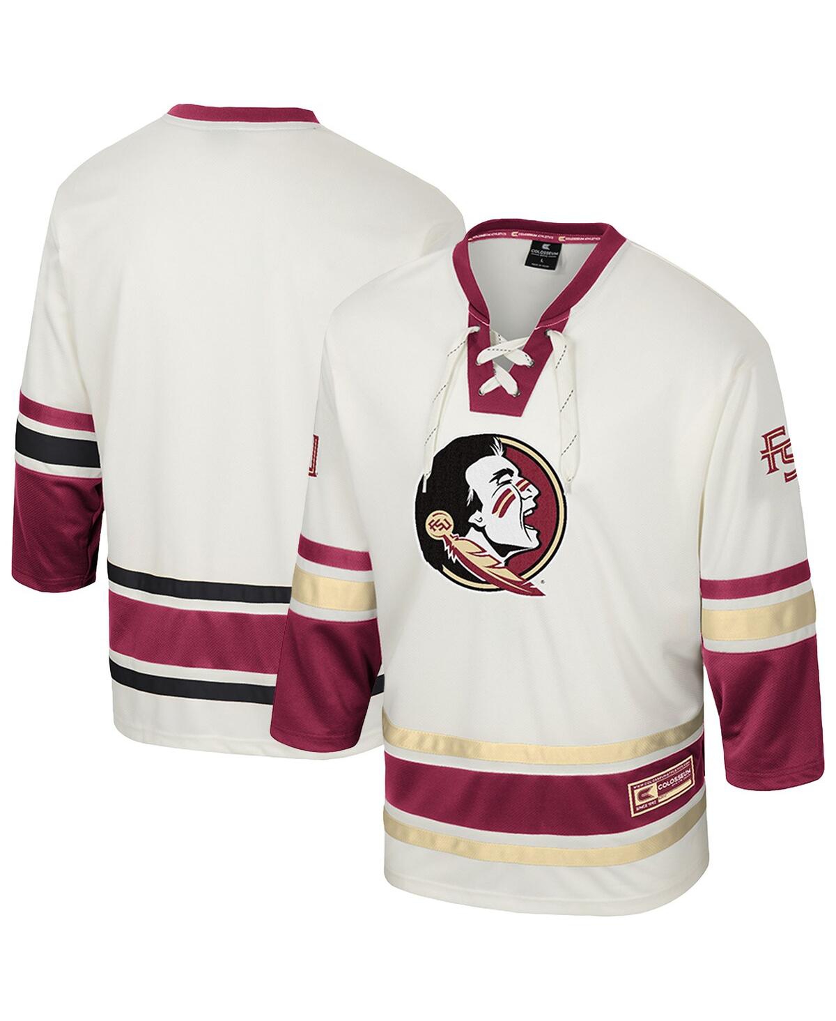 Click here for Colosseum Mens Cream Florida State Seminoles Puck... prices
