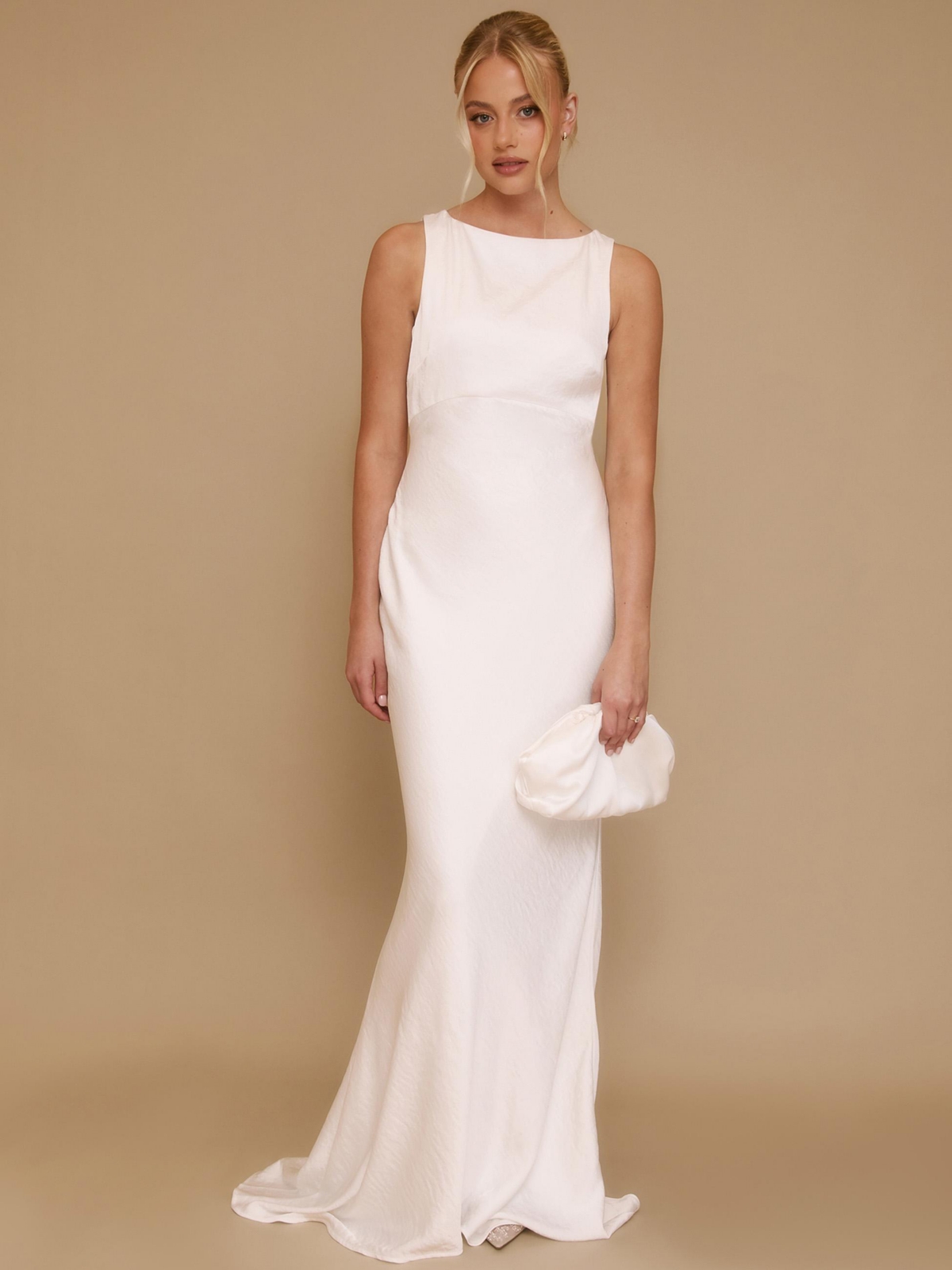 Click here for Six Stories Womens Organza Open Back Maxi Dress -... prices