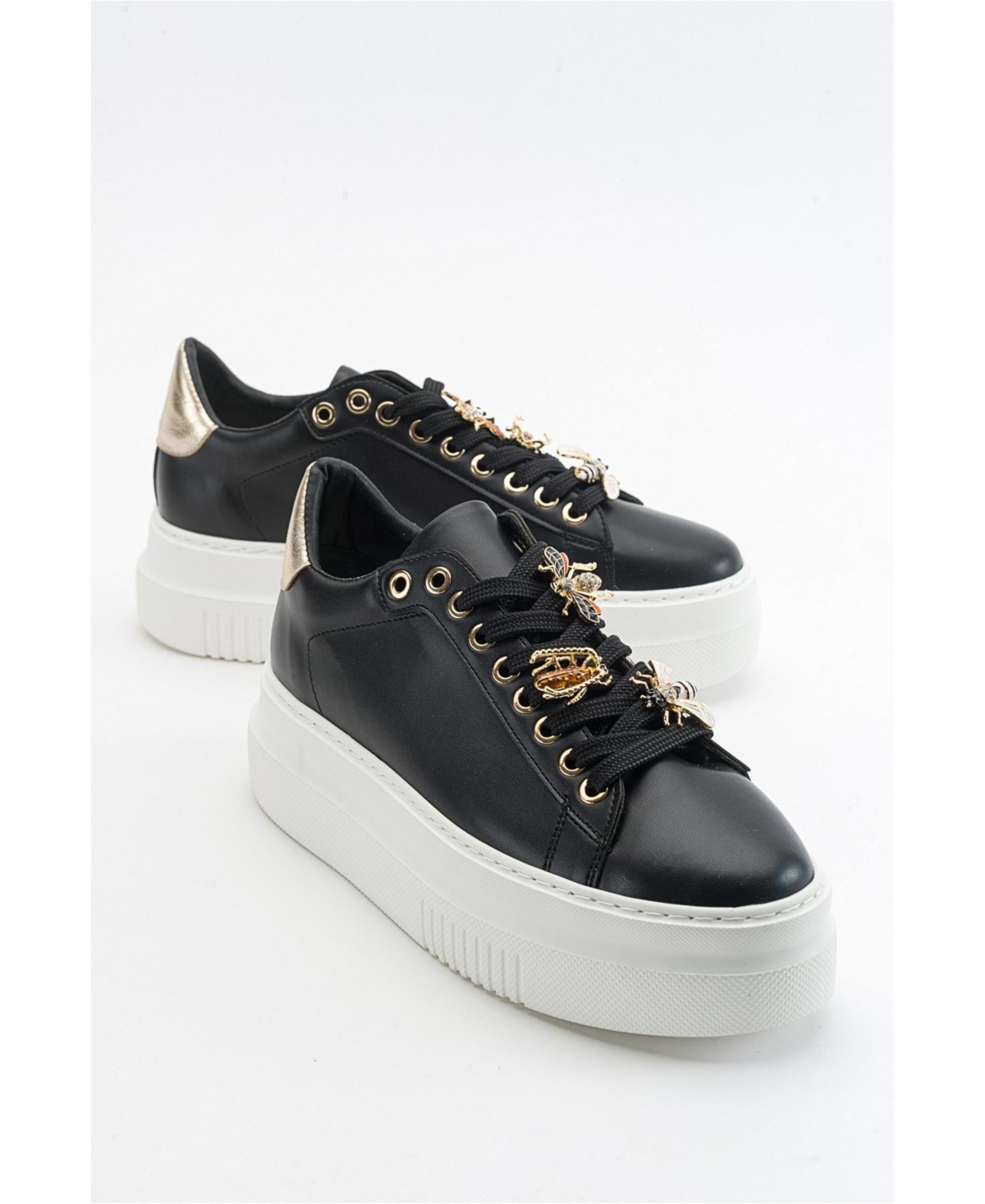 Click here for Prologue Shoes Ater Bee Buckle Sneakers (Women) -... prices