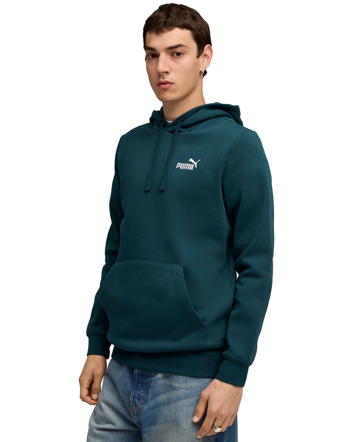 Click here for Puma Mens No. 1 Logo Hoodie - Green Terrain prices