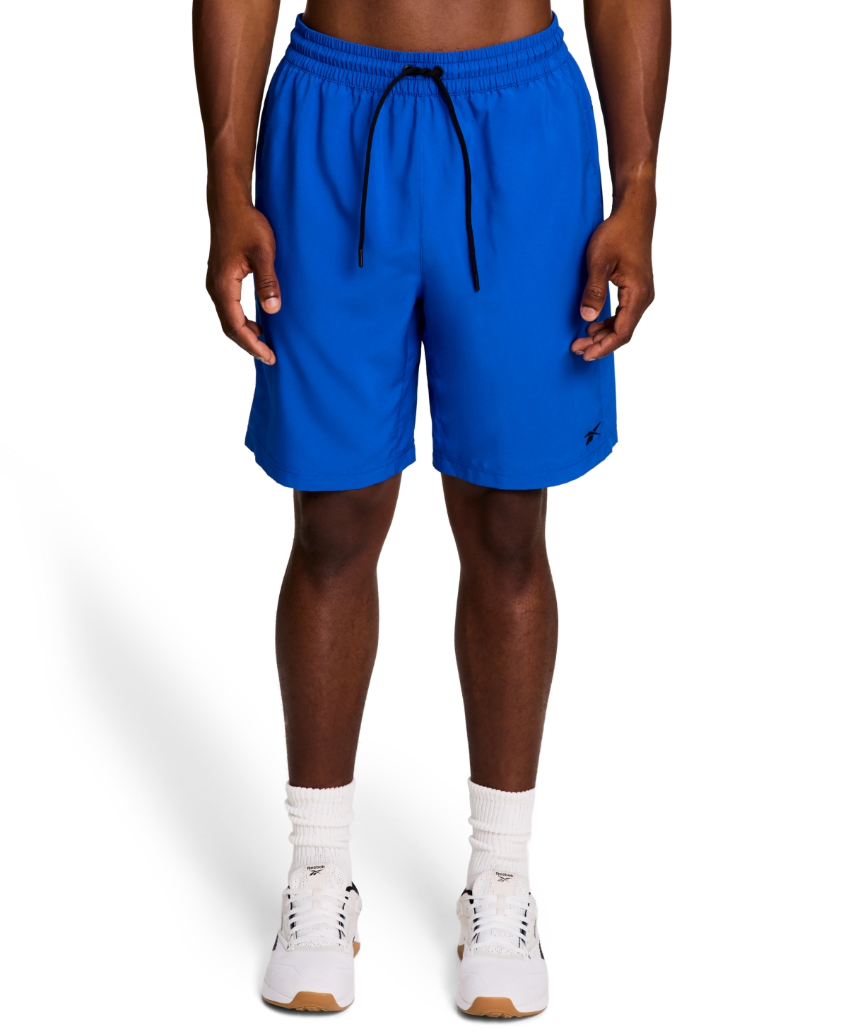 Click here for Reebok Mens Regular-Fit 9 Training Shorts - Opti B... prices