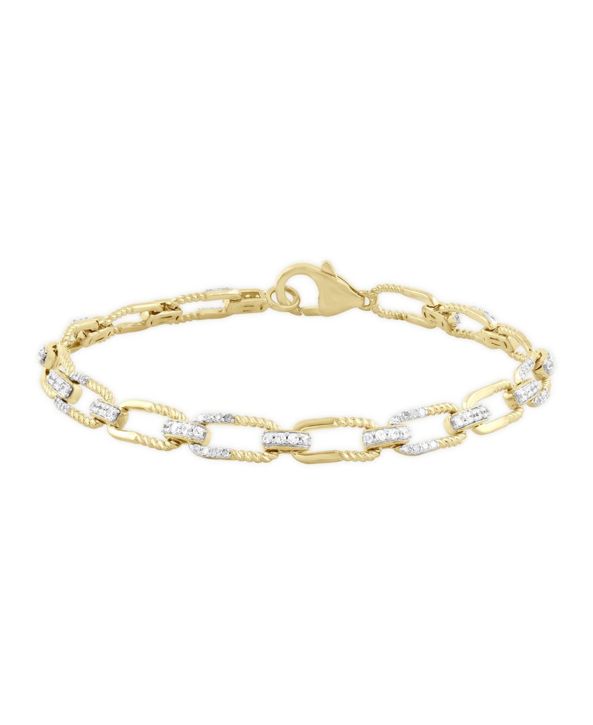Click here for Macys Diamond Bracelet (3/4 ct. t.w.) in 14K Yello... prices