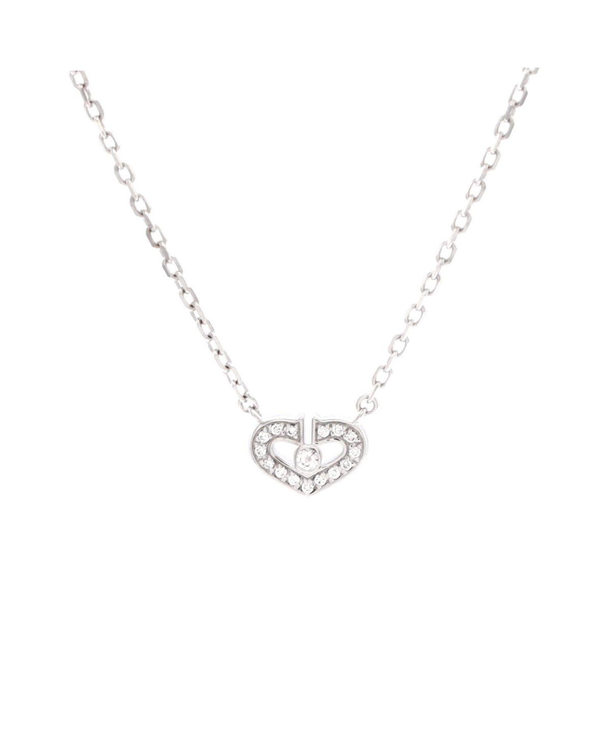 Click here for Pre-Owned Cartier C Heart de Cartier Pendant Neckl... prices